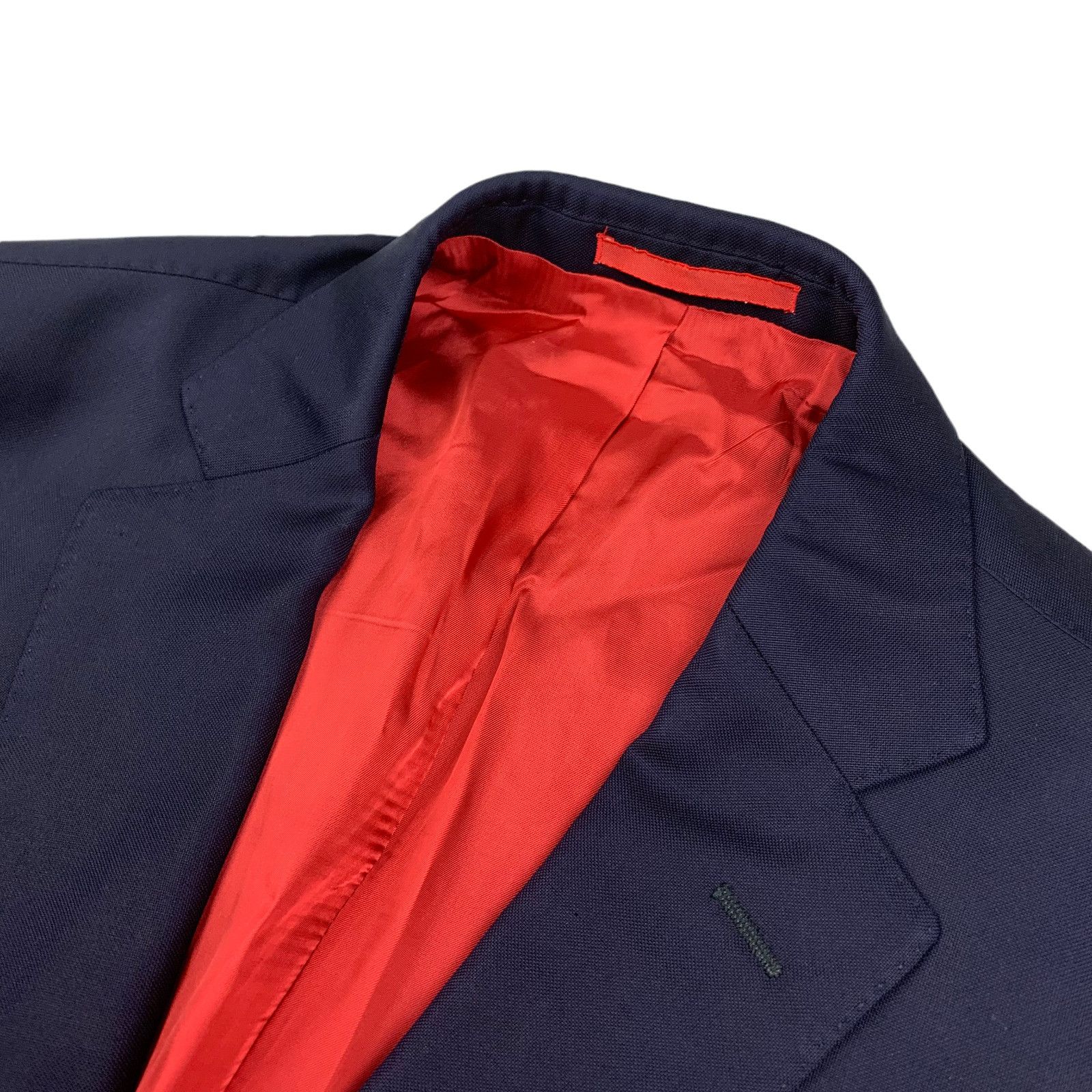 Vintage SUITSUPPLY Men’s 100% Wool 2-Button Blazer/Jacket Navy Blue • 38 Short | Grailed