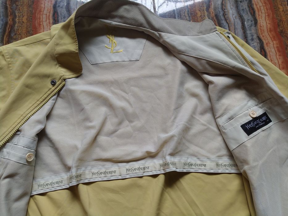 Yves Saint Laurent Vintage YSL Harrington Jacket | Grailed
