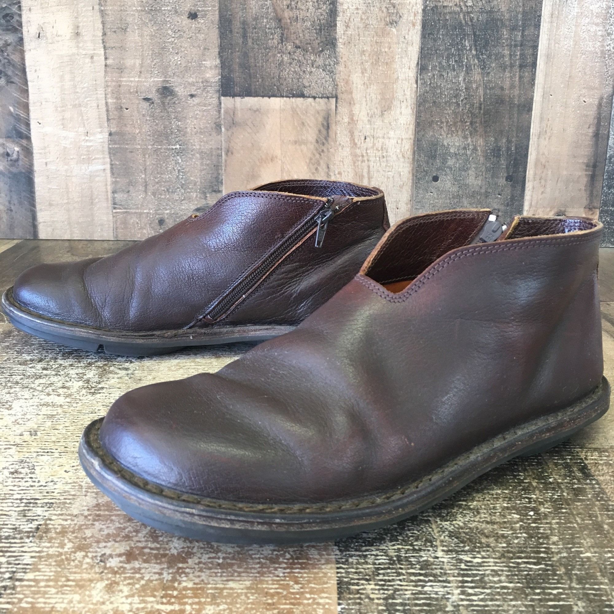 Trippen Trippen Side Zip Slip On Shoes Mens EUR 43 US 10 | Grailed