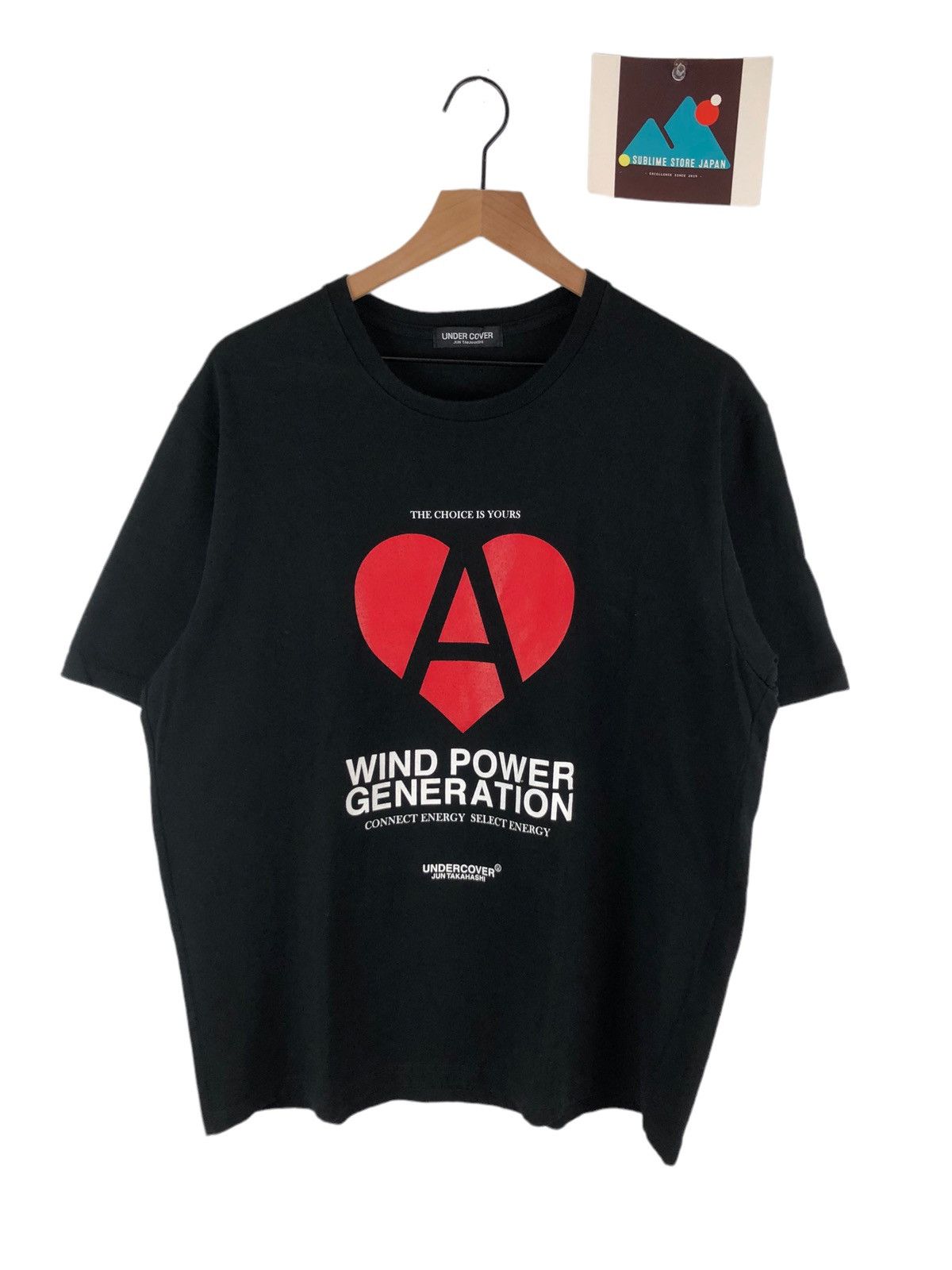 Undercover Undercover Wind Power Generation Logo Tee | Grailed