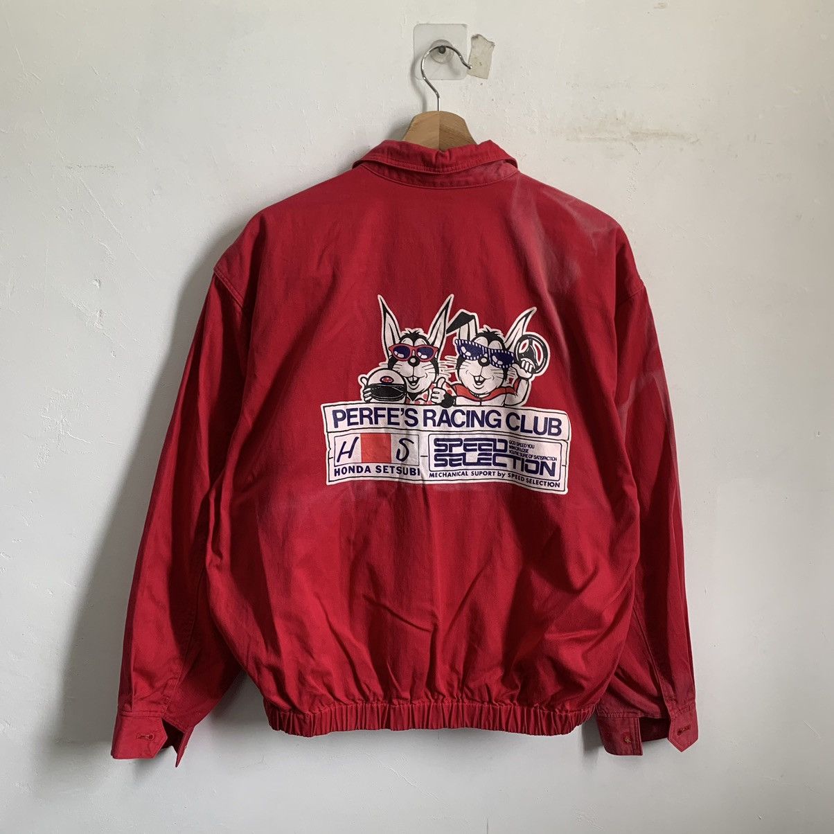Japanese Brand × Racing Honda Setsubi Perfe’s Racing Jacket | Grailed