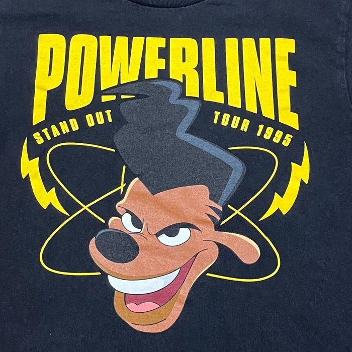 Disney Disney Powerline Stand Out Tour T Shirt Men Small Adult Black ...