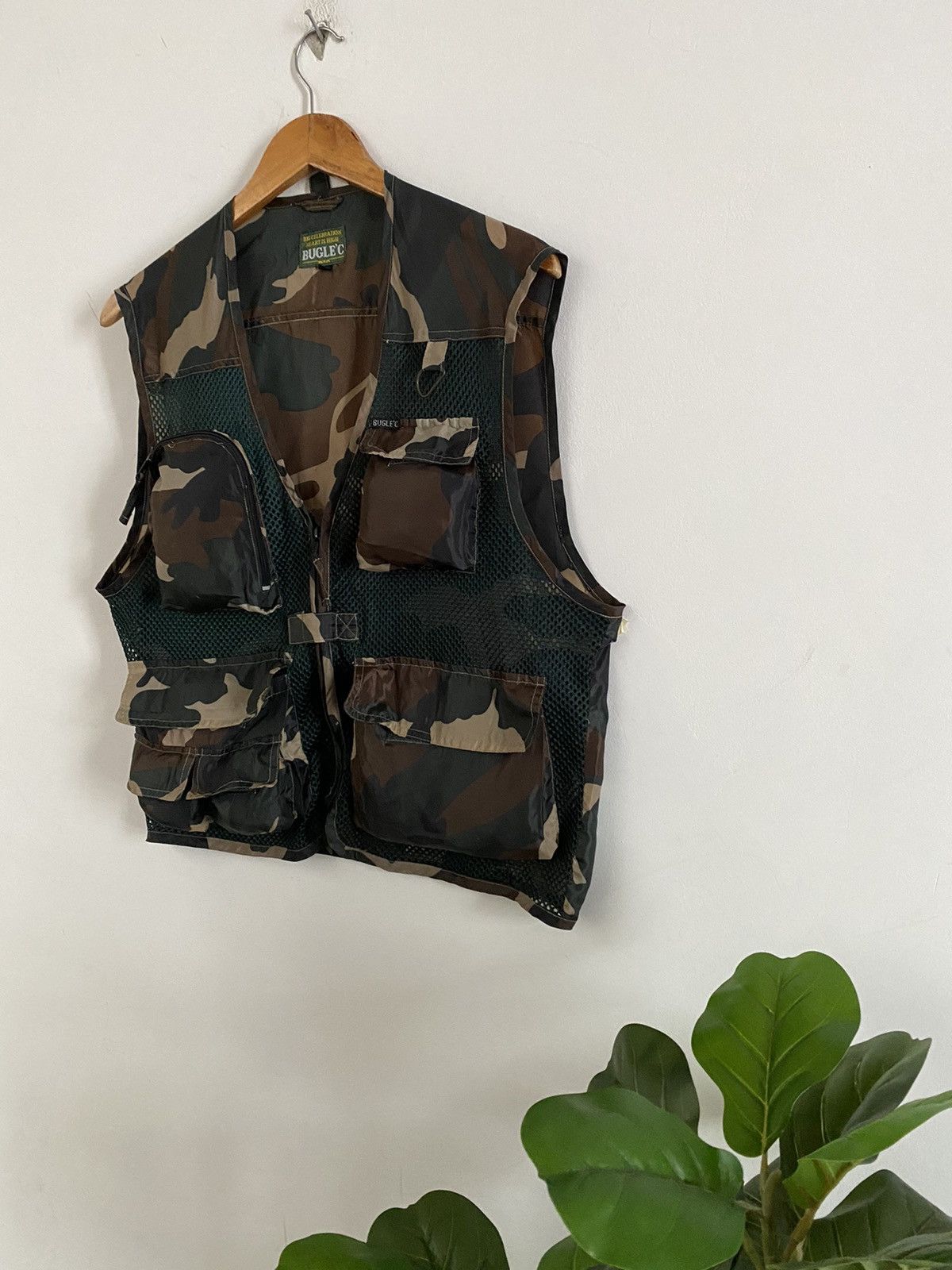 Japanese Brand 🔥Asap Rocky BUGLE'C Vest tactical Parachutte Camo | Grailed