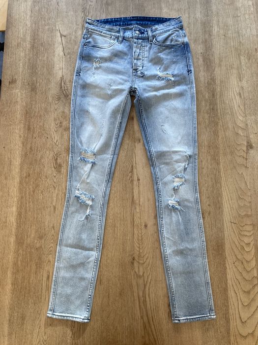 Ksubi Van Winkle Trashed Dreams Ripped Skinny Jeans Denim | Grailed