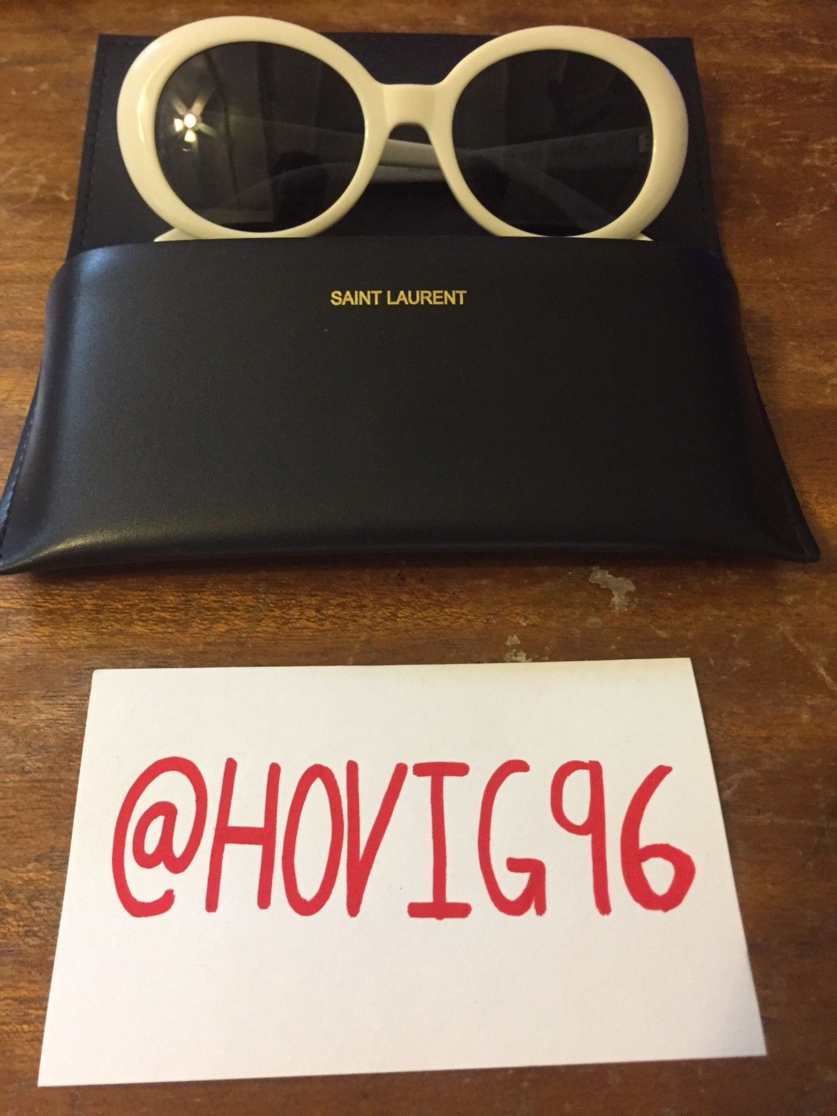 Yves Saint Laurent YSL Kurt Cobain Clout Glasses | Grailed