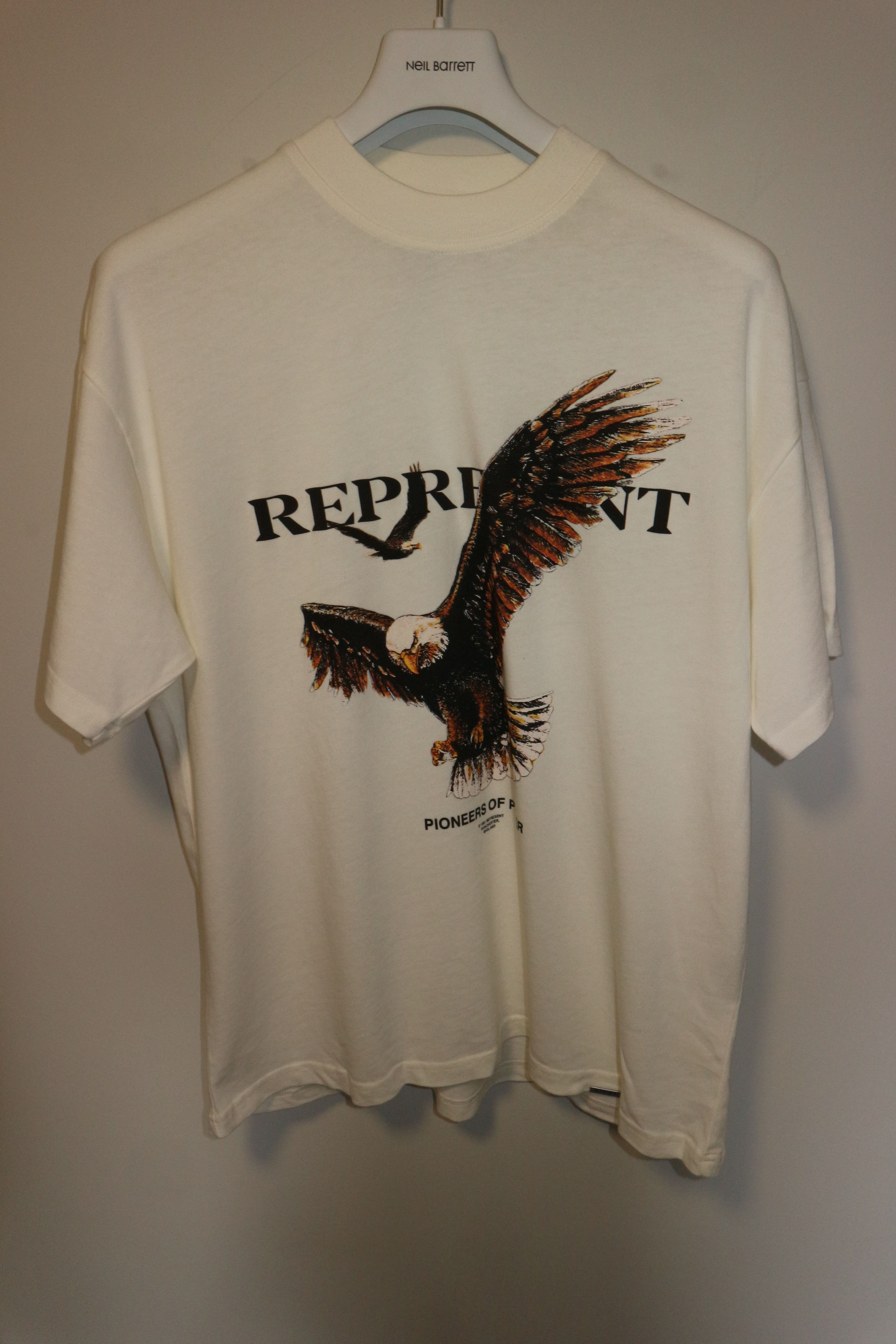 Represent Clo. Pioneers of power t-shirt | Grailed