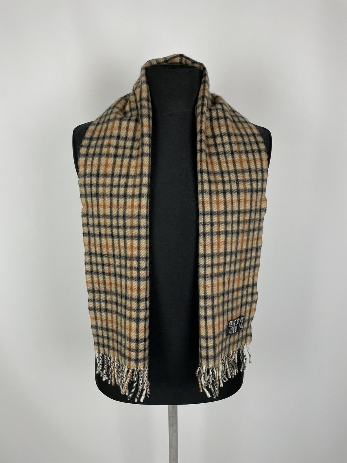 DAKS Daks London Lambswool Scarf Plaid | Grailed