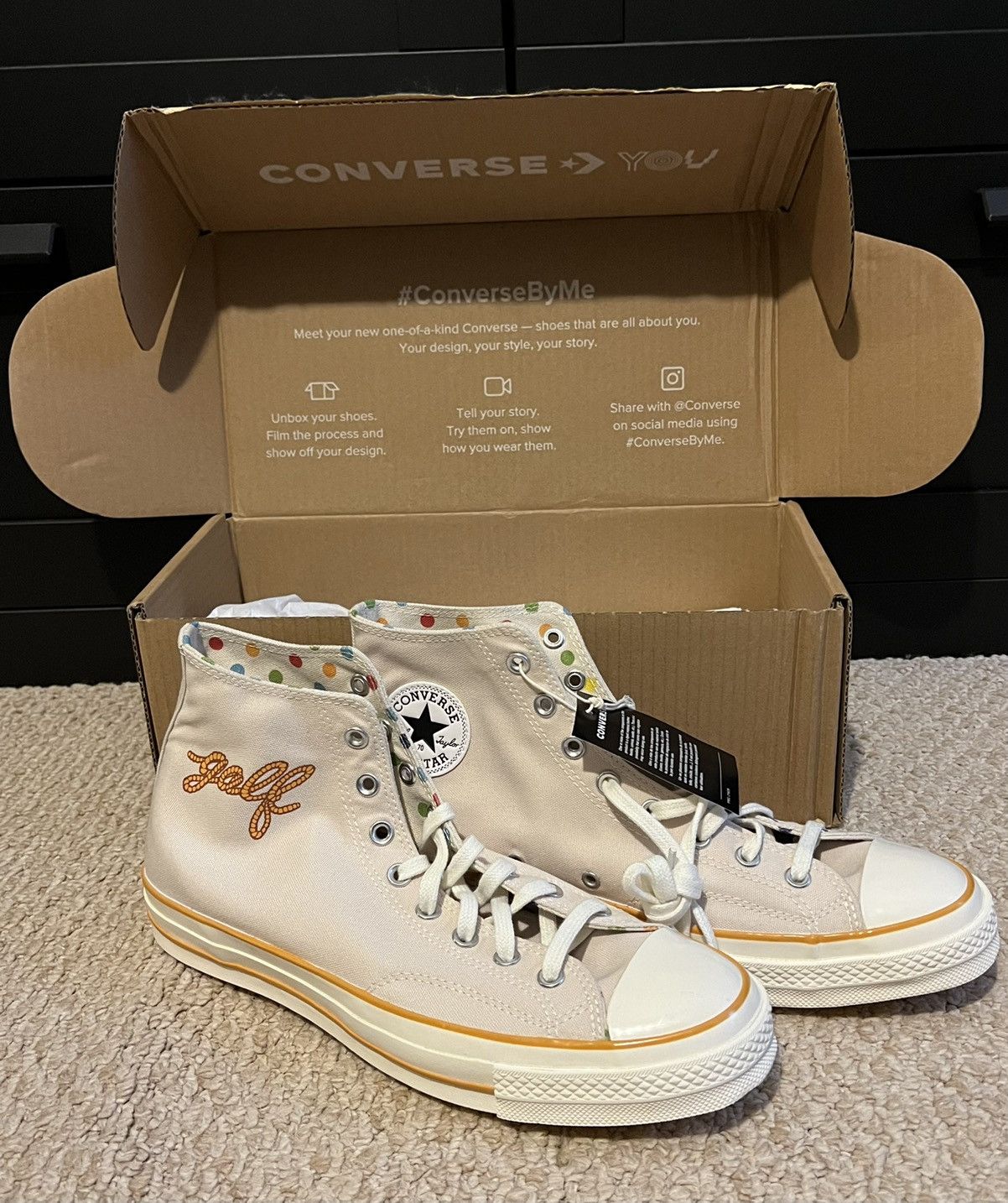 Converse × Golf Wang × Tyler The Creator Tyler the Creator custom made ...