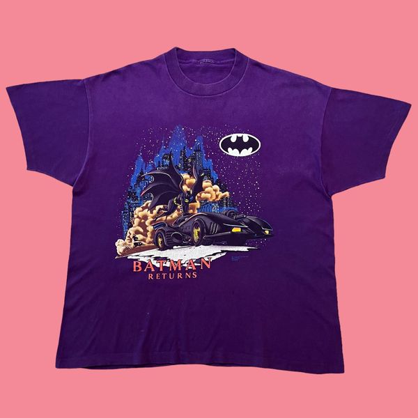 Vintage Vintage 1992 DC Comics Batman Returns T-Shirt | Grailed