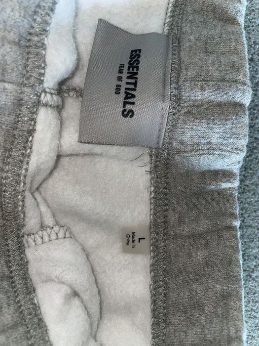 Fear of God Fear Of God Essentials Grey Shorts | Grailed