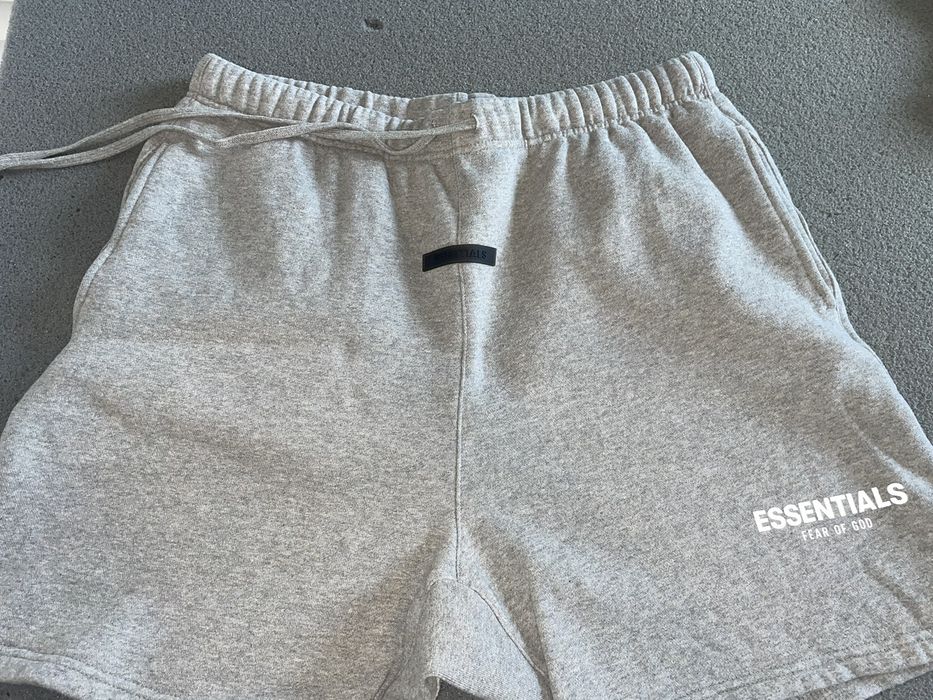 Fear of God Fear Of God Essentials Grey Shorts | Grailed