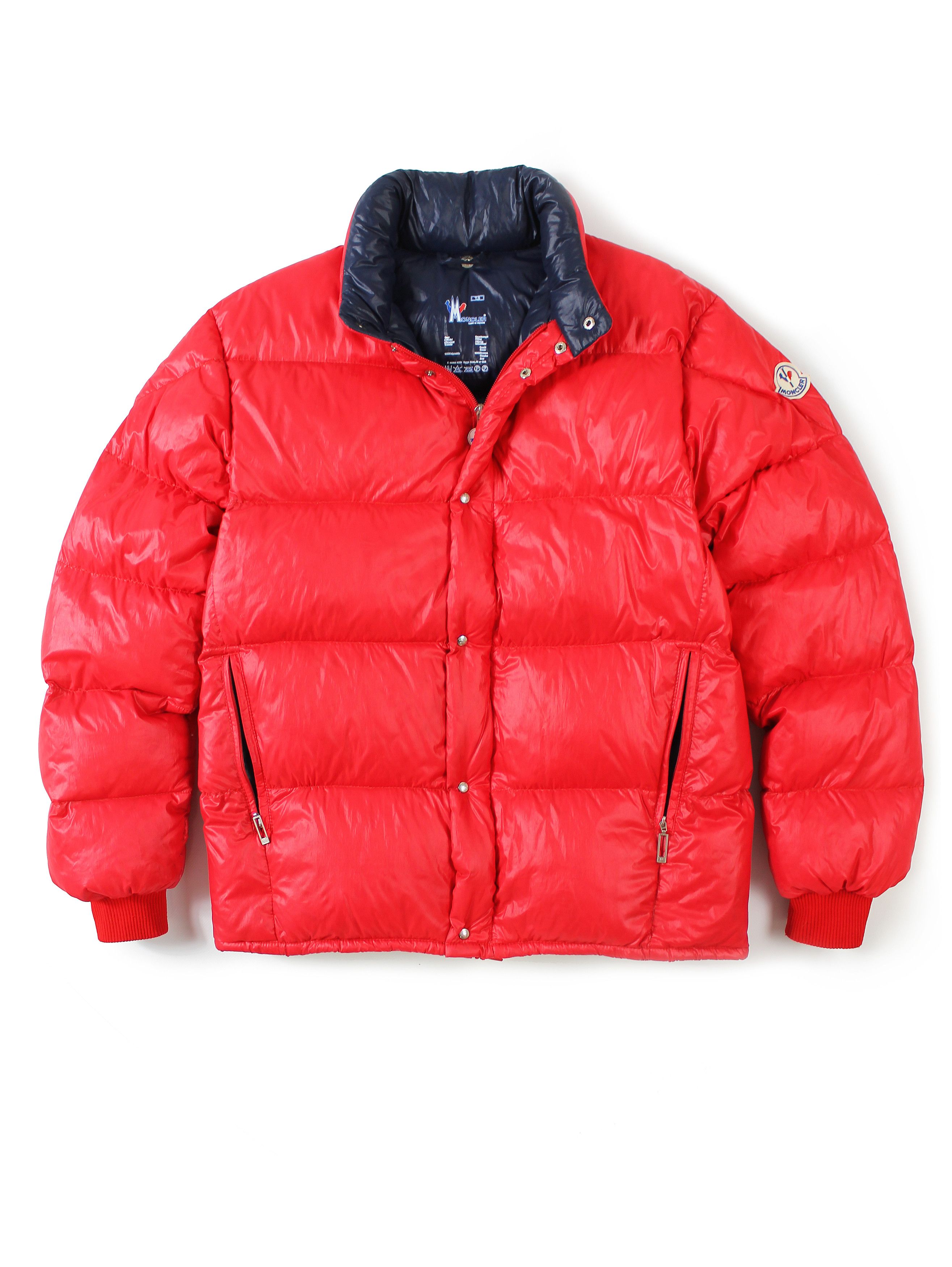 Moncler × Vintage Moncler Vintage Down Puffer Jacket Red 90s | Grailed