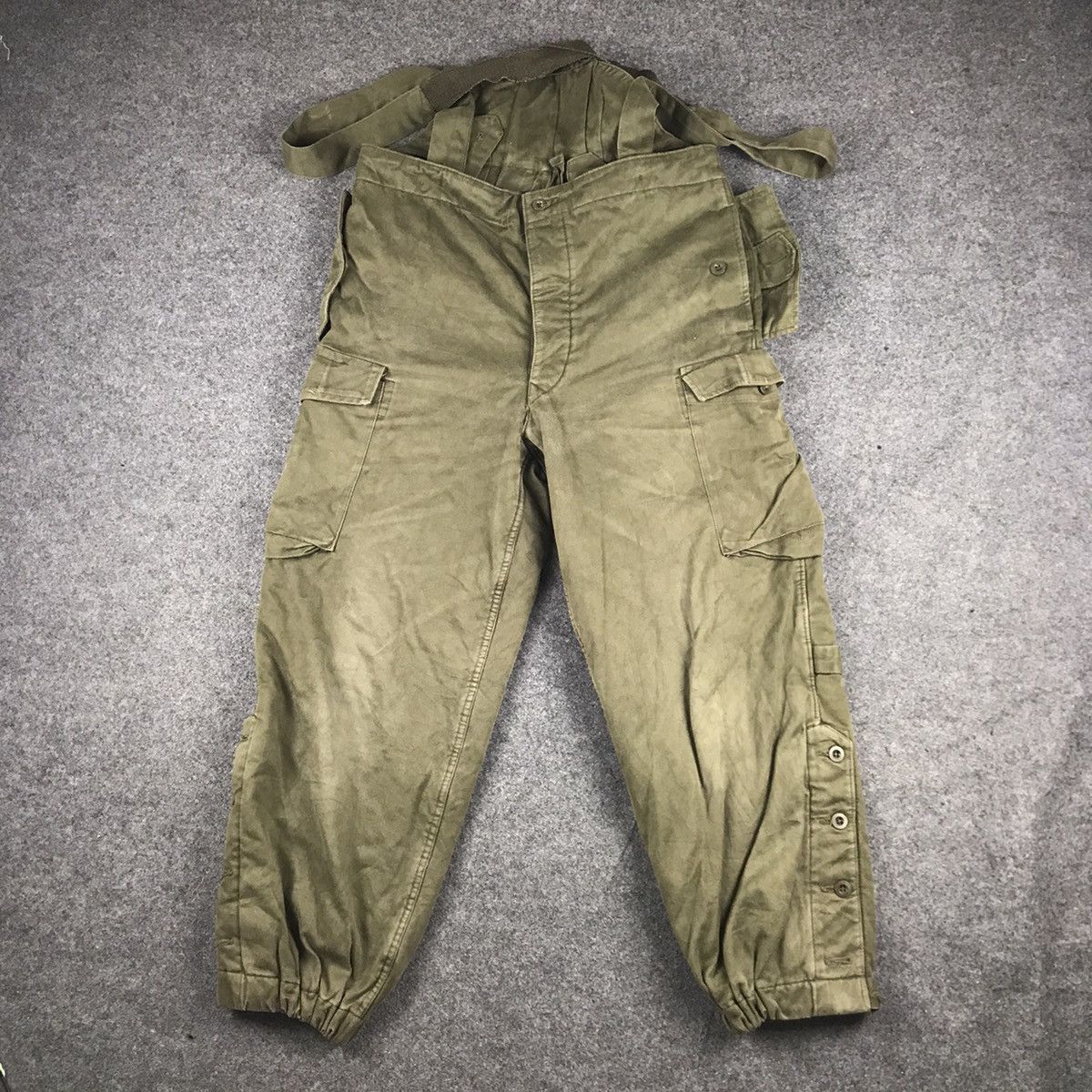 Military × Seditionaries × Vintage Vintage Army France coverall pants ...