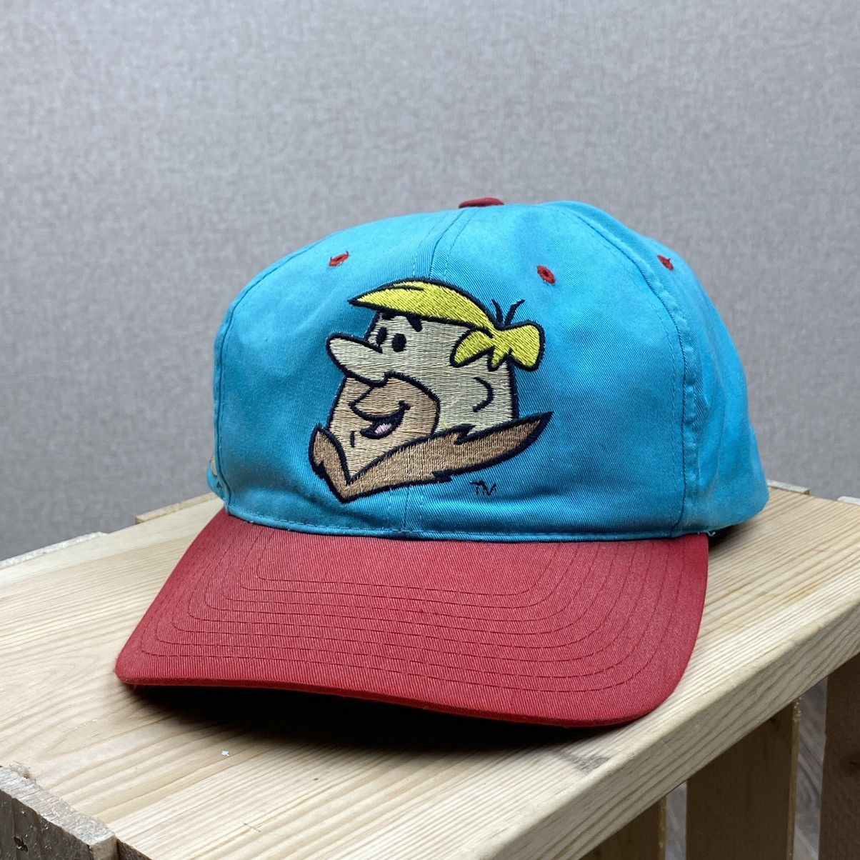Vintage 1994 Vintage Flintstone Barney cap | Grailed