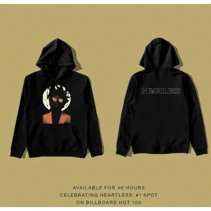 The Weeknd The Weeknd After Hours Heart & Mind Hoodie Heartless | Grailed