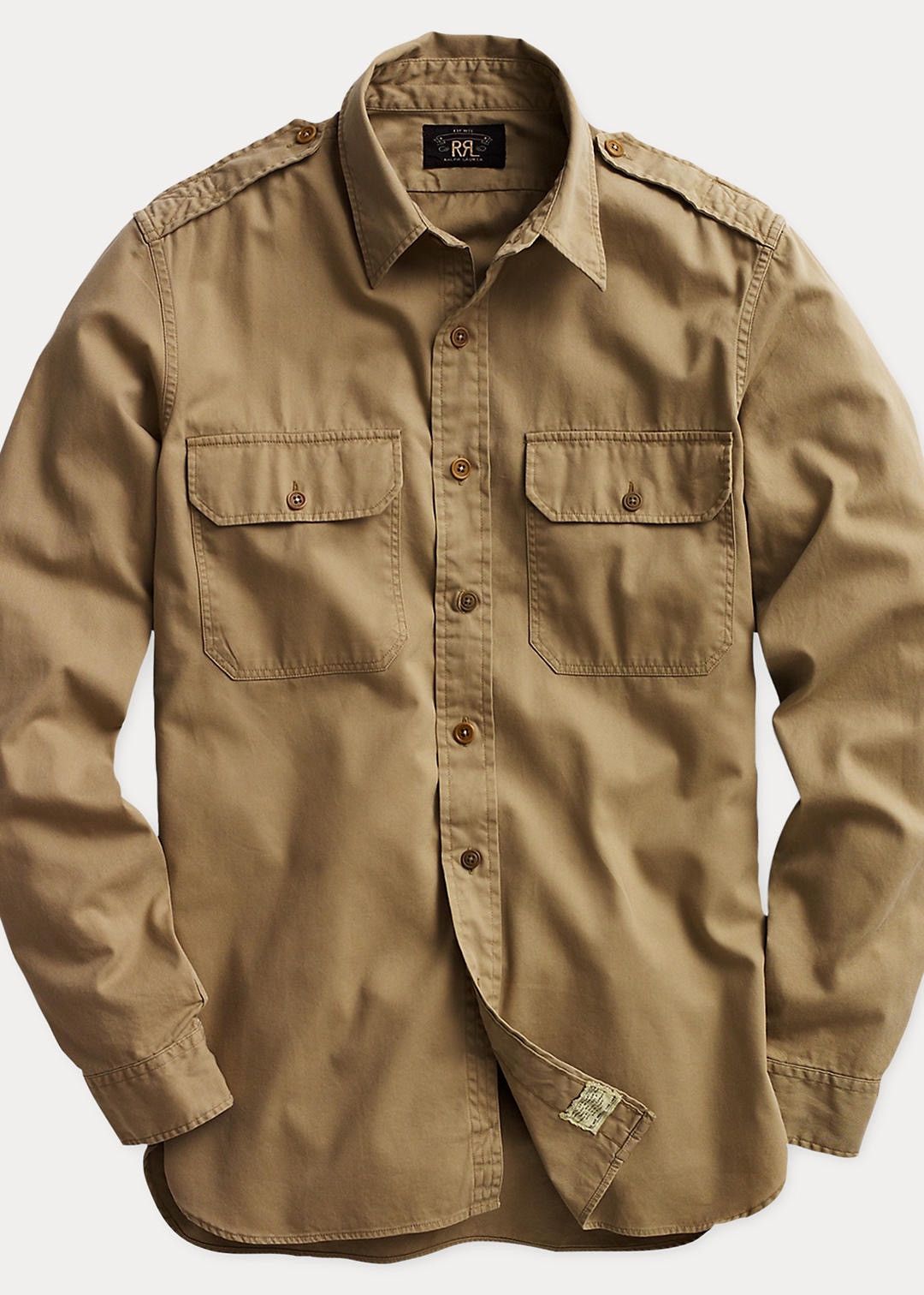 RRL Ralph Lauren RRL Military Field Shirt Button Up Vintage | Grailed