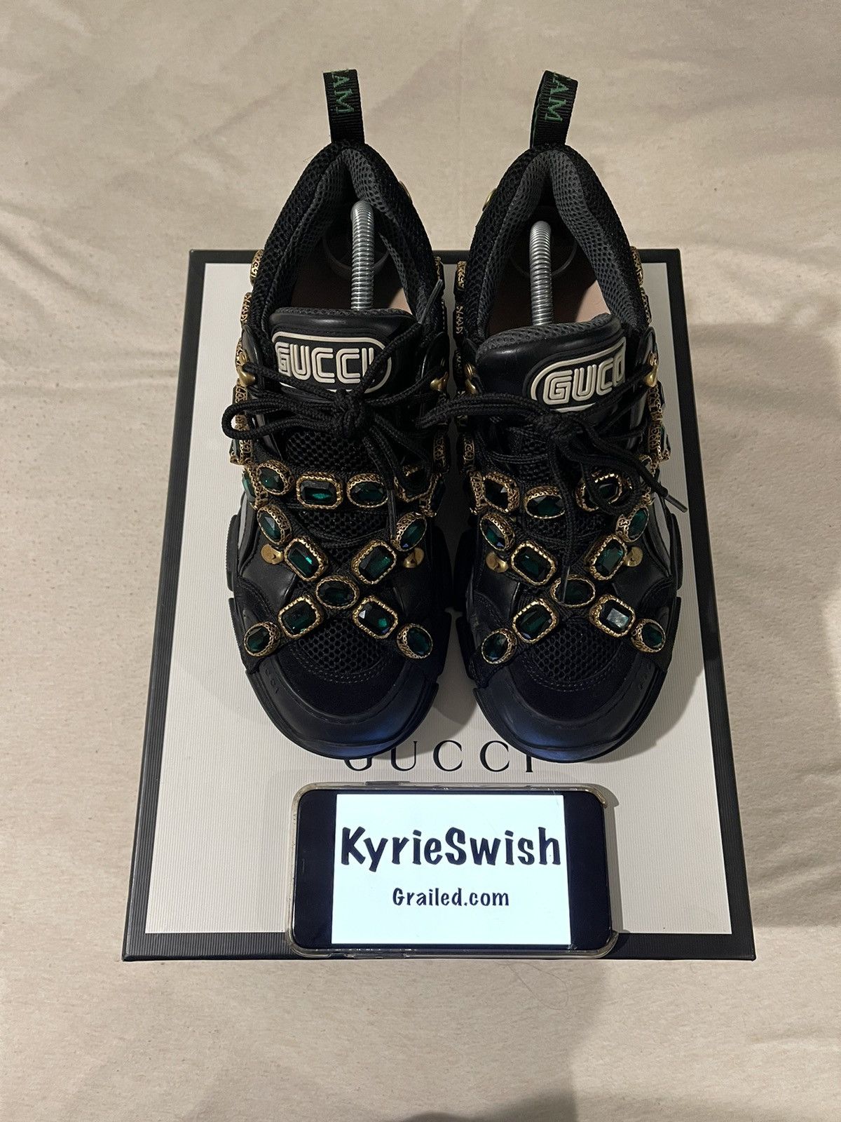Gucci Gucci Flashtrek Crystal | Grailed