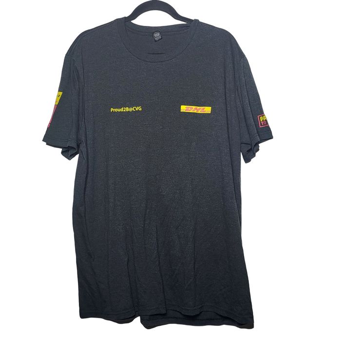 Dhl DHL Proud2B@CVG Build Strong Scan Every Piece T-Shirt XL #1 | Grailed