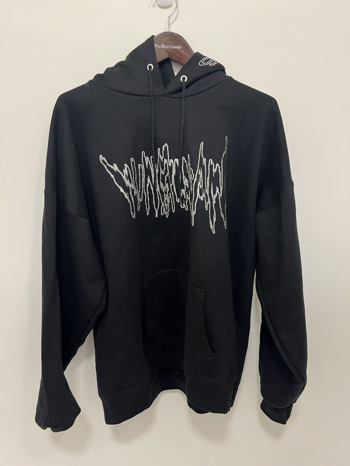 Sad Boys × Sad Boys Sbe Merch × Yung Lean Yung Lean metal logo Hoodie ...