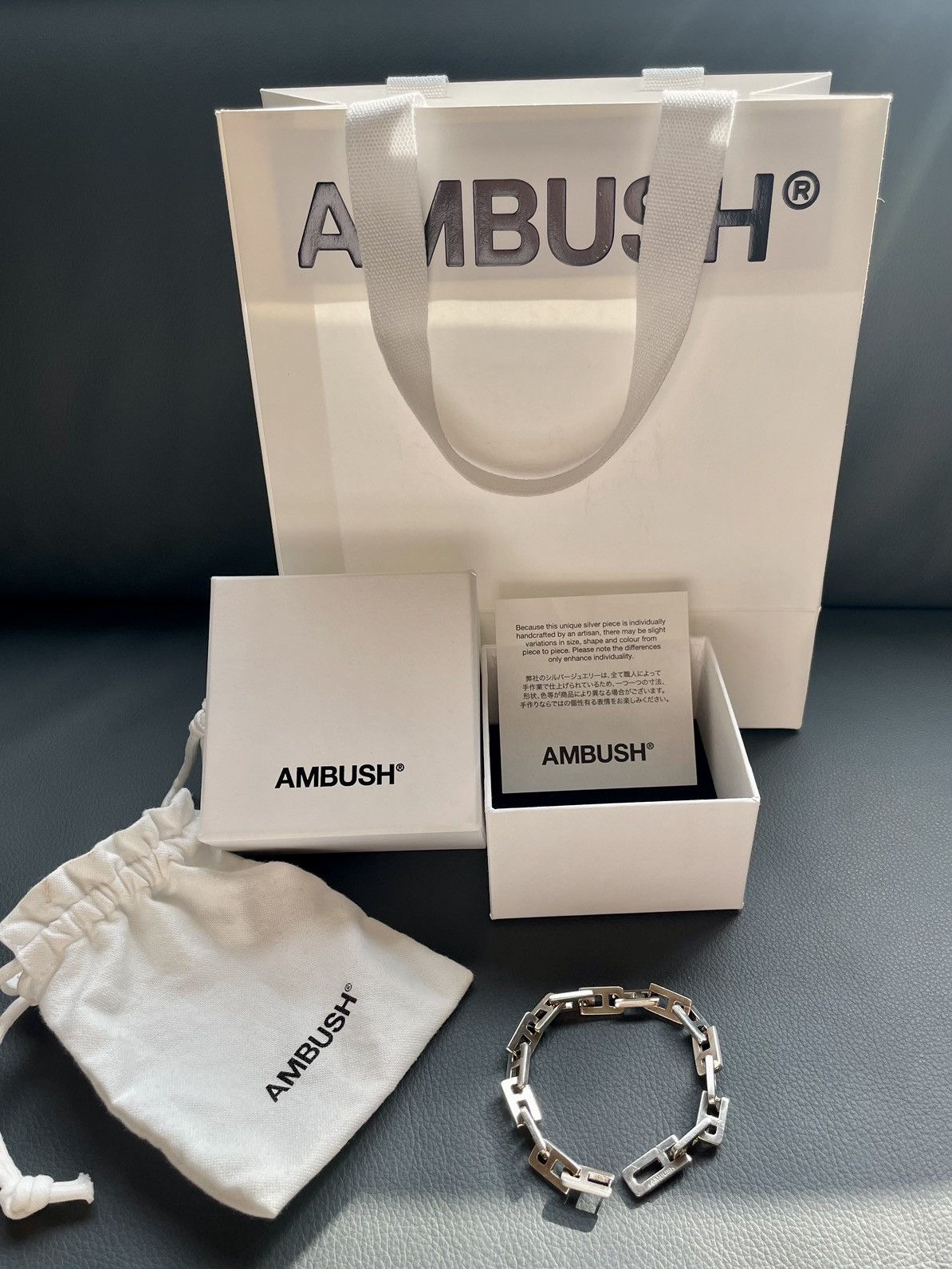 Ambush Design Ambush Design "A Chain Bracelet 925" (Japan Exclusive ...
