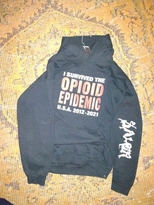 Band Tees S4LEM 'Souvenir Hoodie' - I SURVIVED THE OPIOID EPIDEMIC ...