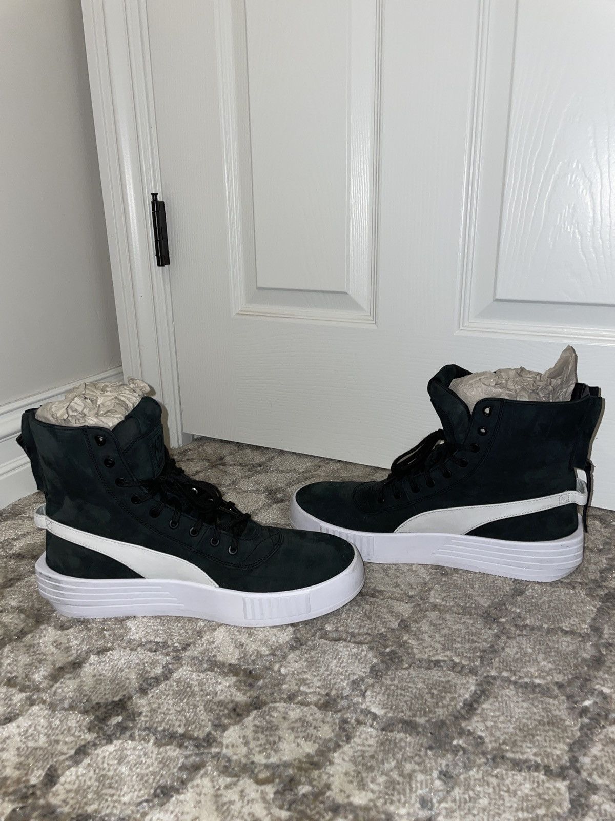 Puma × The Weeknd RARE Puma X The Weeknd Parallel XO Black/White | Grailed
