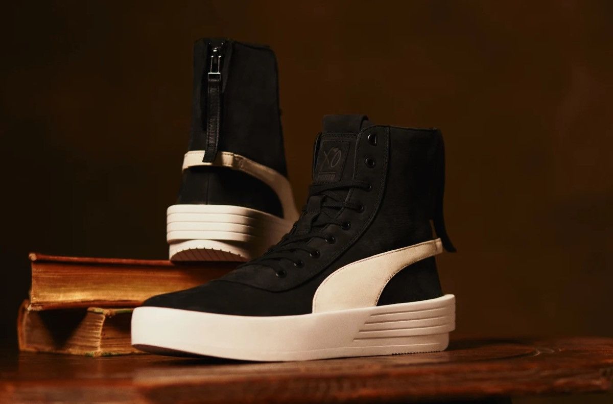 Puma × The Weeknd RARE Puma X The Weeknd Parallel XO Black/White | Grailed