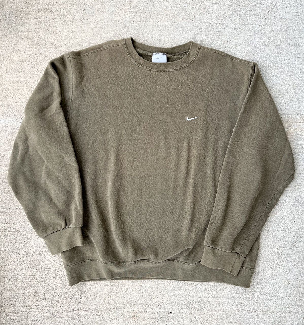 Nike × Streetwear × Vintage Rare Vintage Nike Swoosh Check Crewneck ...