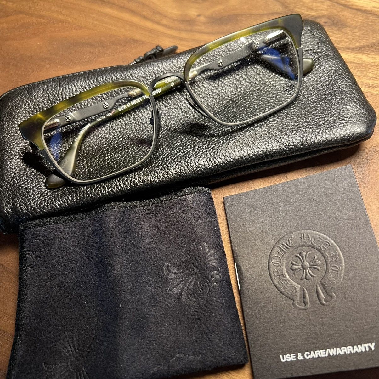 Chrome Hearts See U Next Tuesday MBST/MBK Chrome Hearts Glasses | Grailed