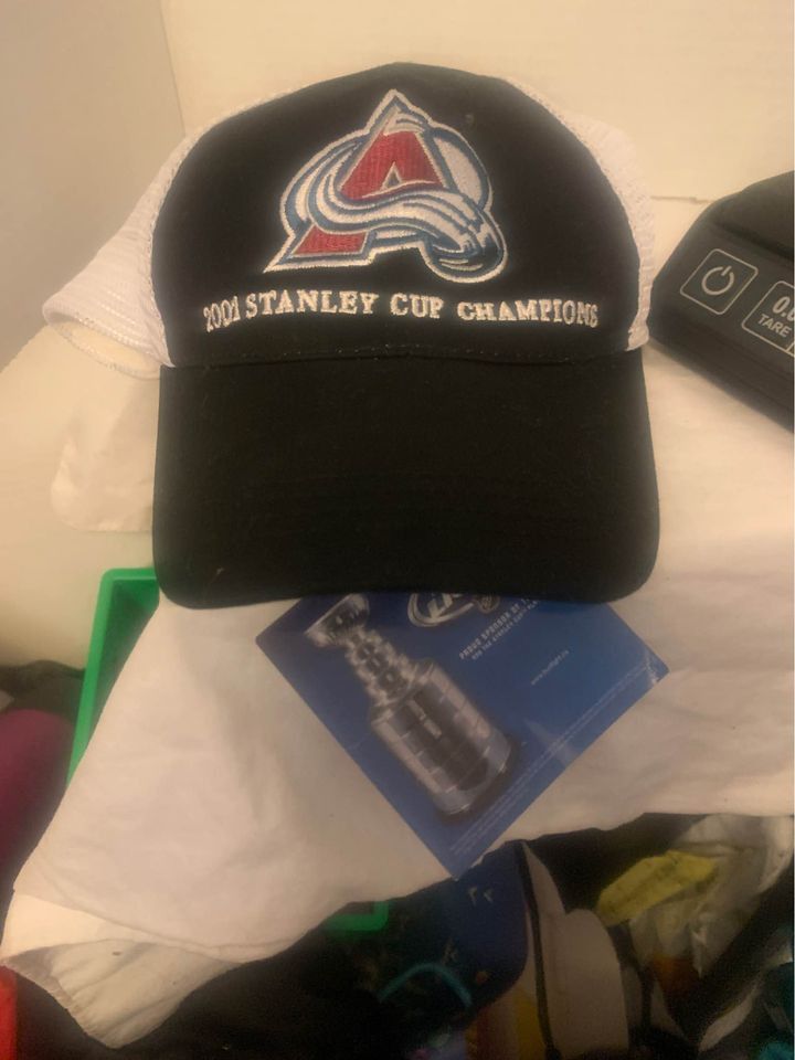 NHL Bud Light 2001 Colorado Avalanche Stanley Cup Baseball Cap | Grailed