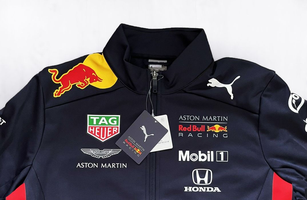 Puma Aston Martin Red Bull Racing Team F1 Mens Softshell Jacket | Grailed