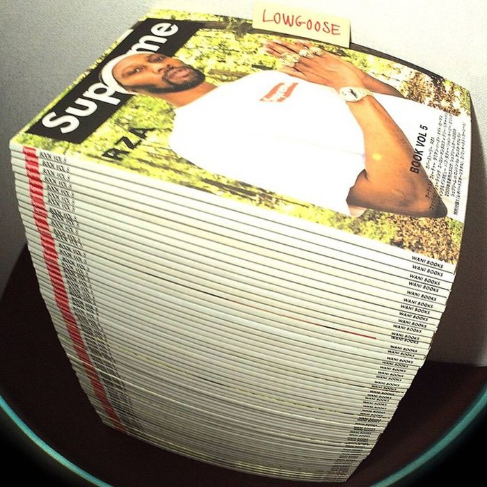 Supreme SUPREME BOOK VOL. 5 Rza Magazine Wu-Tang Clan Stickers ODB ...