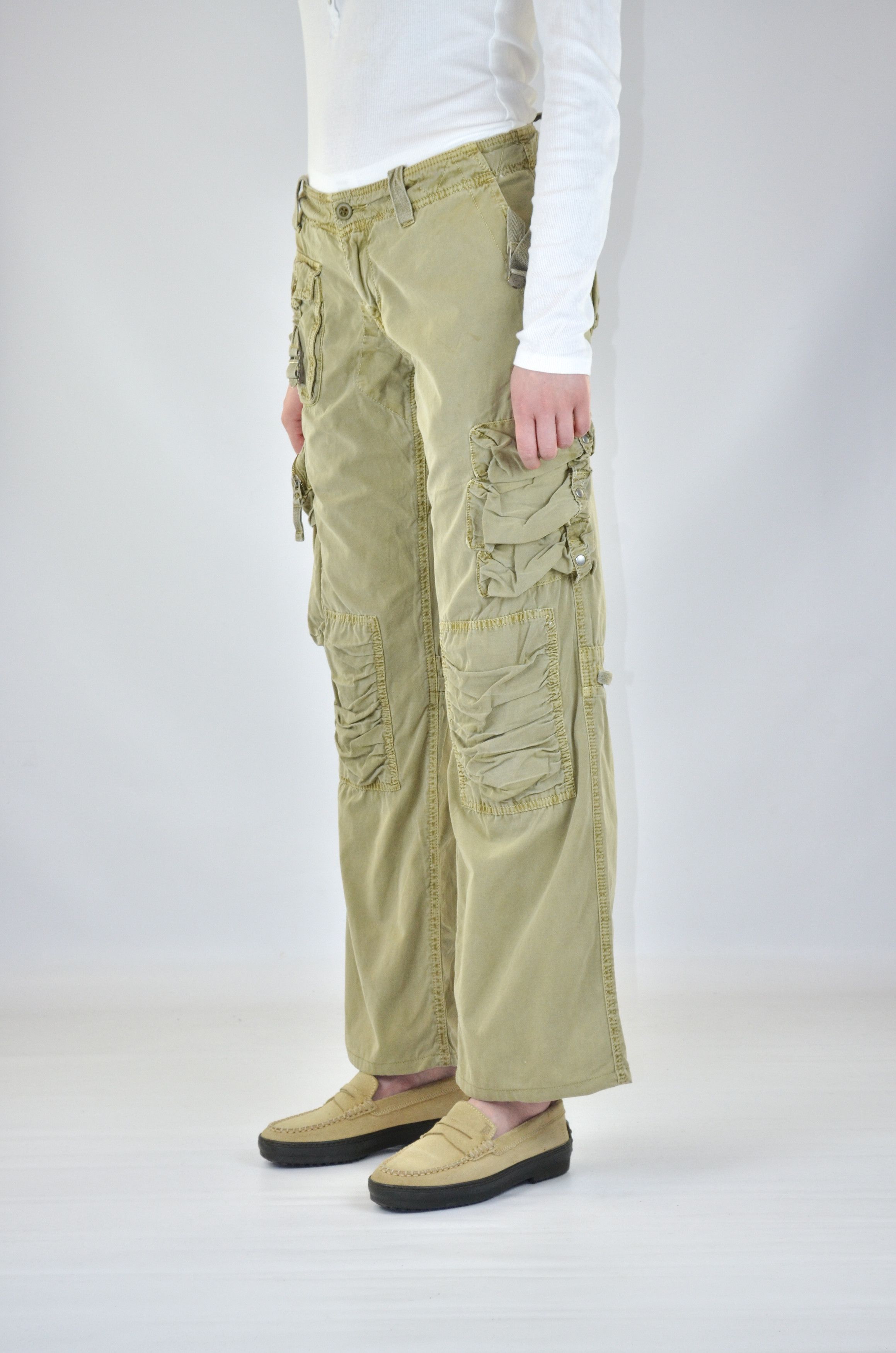 Ralph Lauren Ralph Lauren 90s Low Waist Cargo Multipocket Pants 2199AC | Grailed