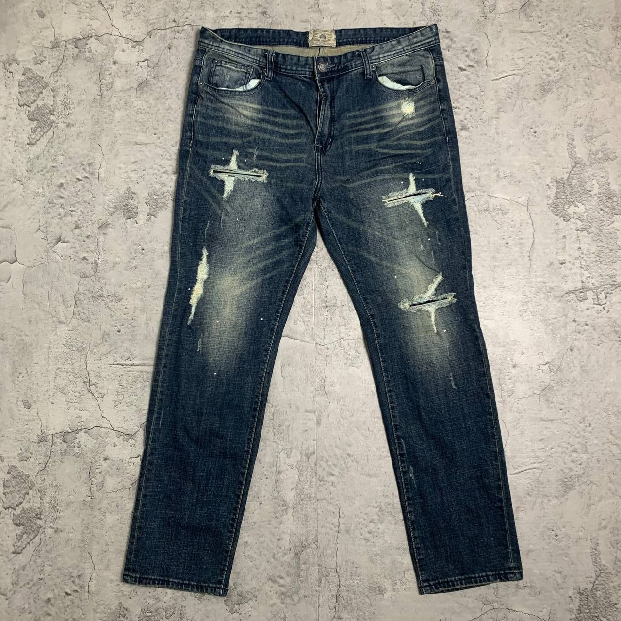 Hype JMC Jean Mind Distressed Slin Fit Jeans | Grailed