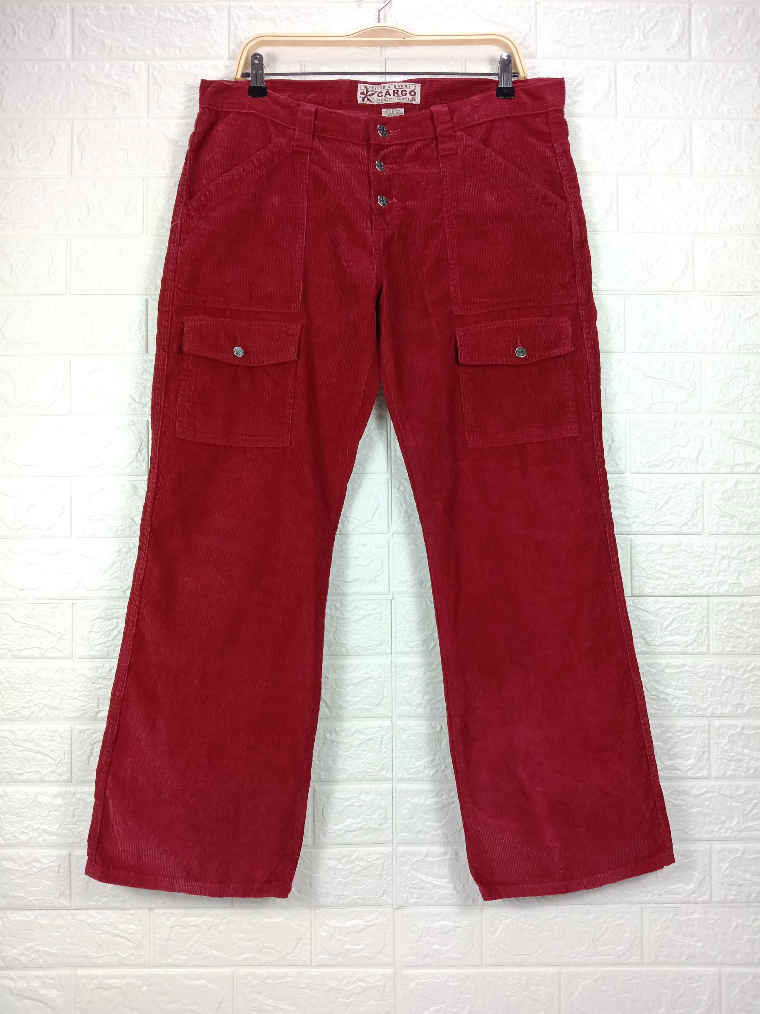 Avant Garde × Steve And Barrys × Vintage Vintage Steve And Barrys Corduroy Multipocket Bush ...