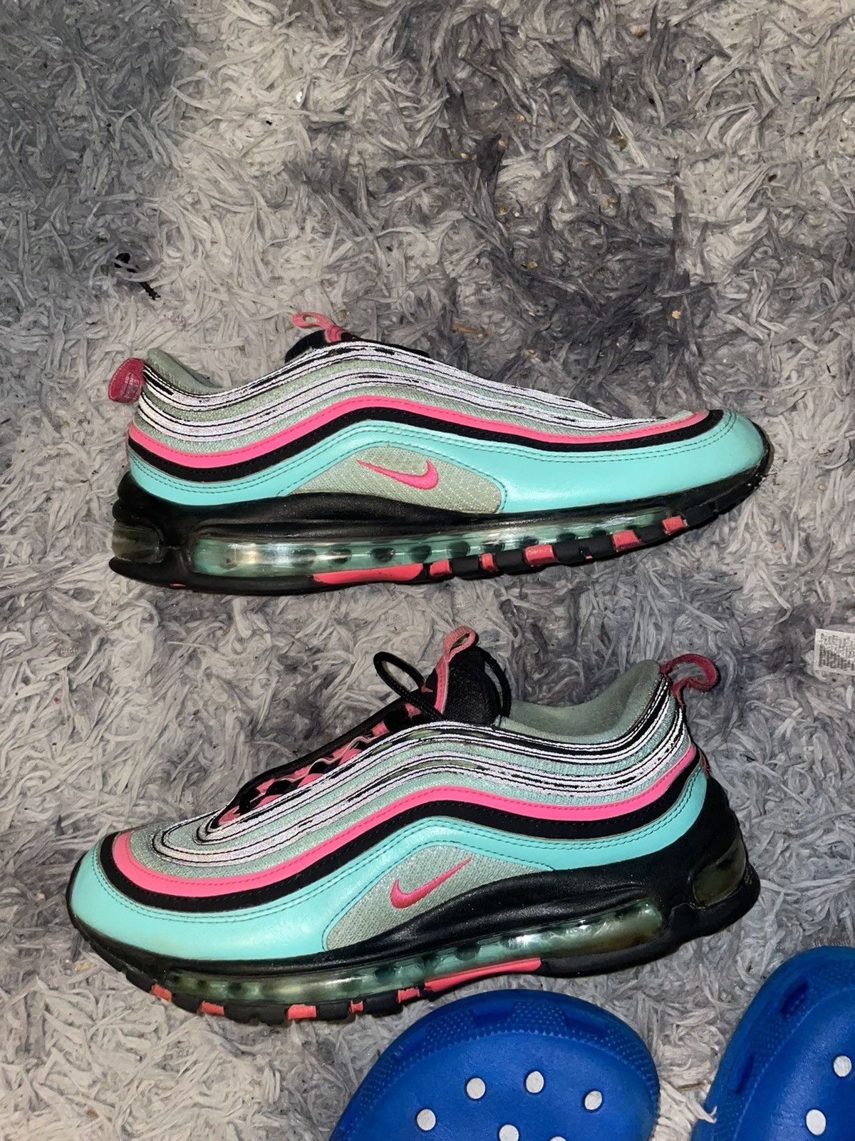 Nike Nike air max 97 Miami vice city or south beach | Grailed