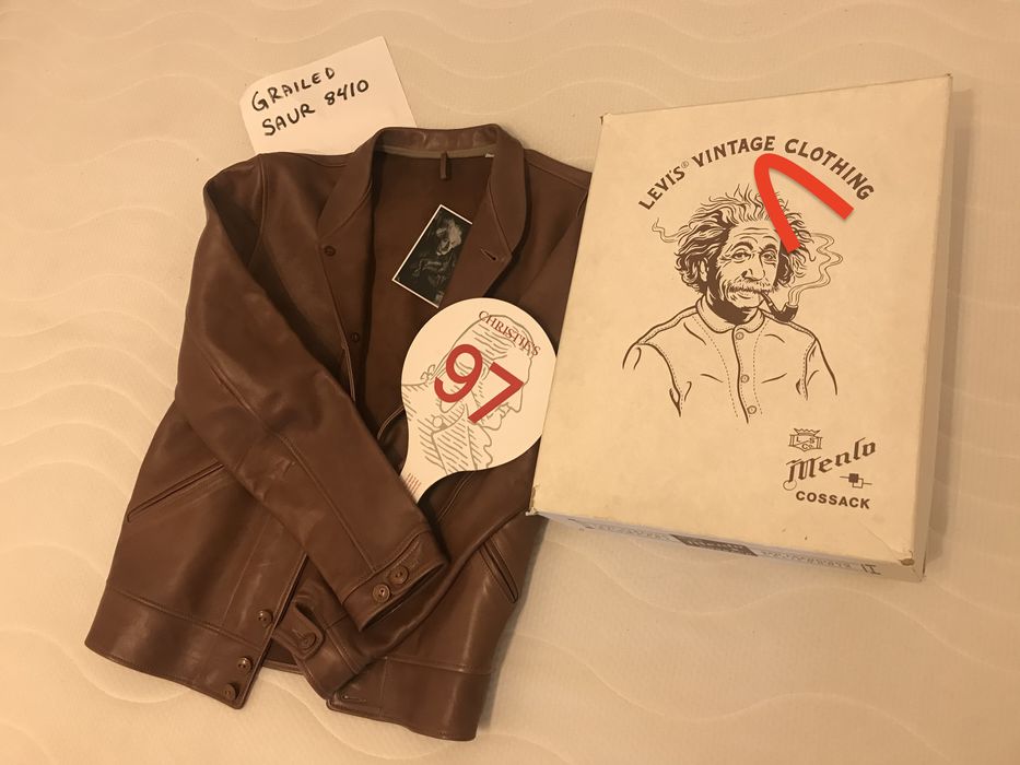 Levi's Vintage Clothing Einstein Leather Jacket - Mens Brown | Grailed