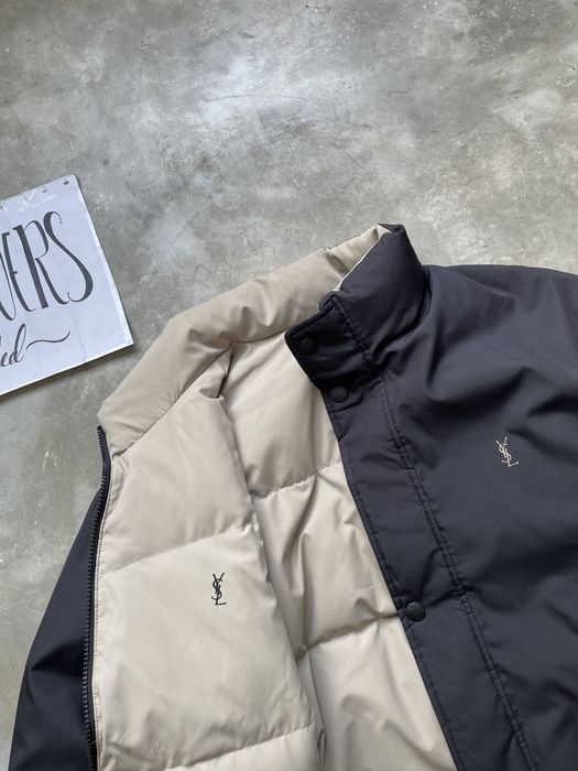 Vintage Vintage Yves Saint Laurent Puffer Jacket x Ysl Puffer Jacket ...