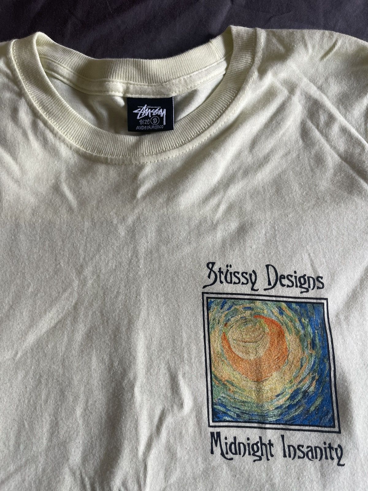 Stussy Midnight Insanity Tee | Grailed
