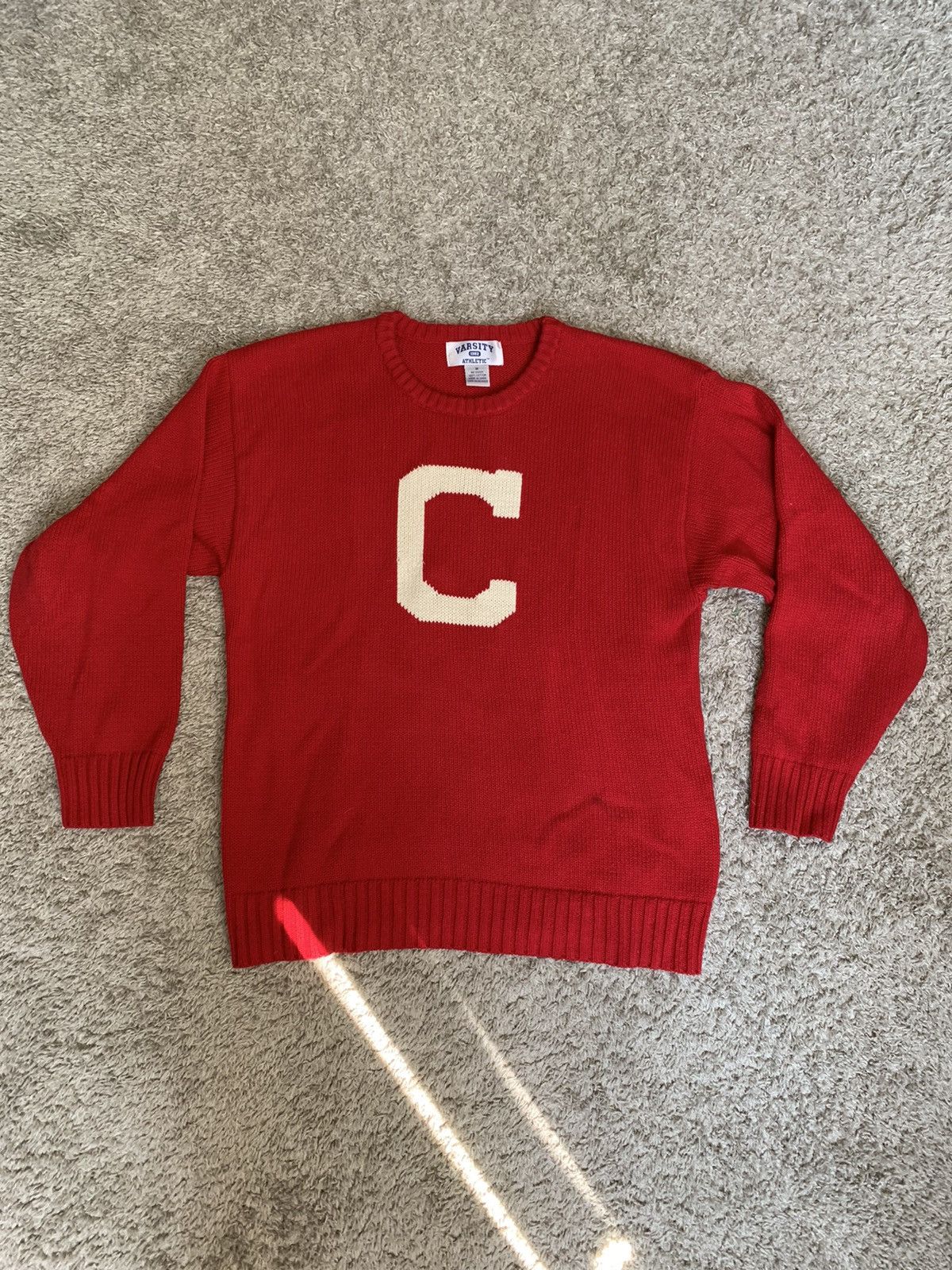 Hillflint × Varsity × Vintage Prep Block C varsity letter sweater | Grailed