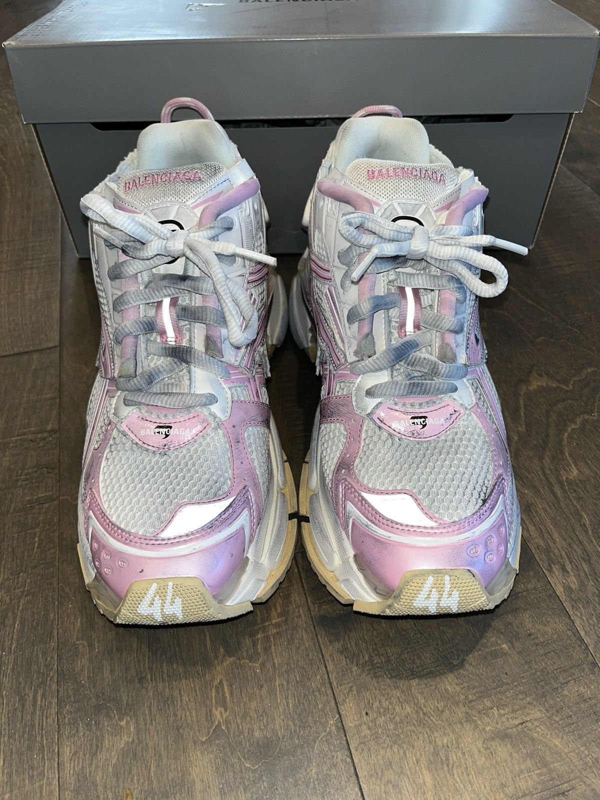 Balenciaga Balenciaga Runner Pink White | Grailed