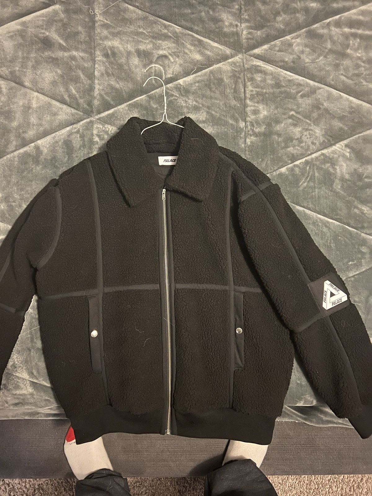Palace Palace Sherpa flight jacket | Grailed