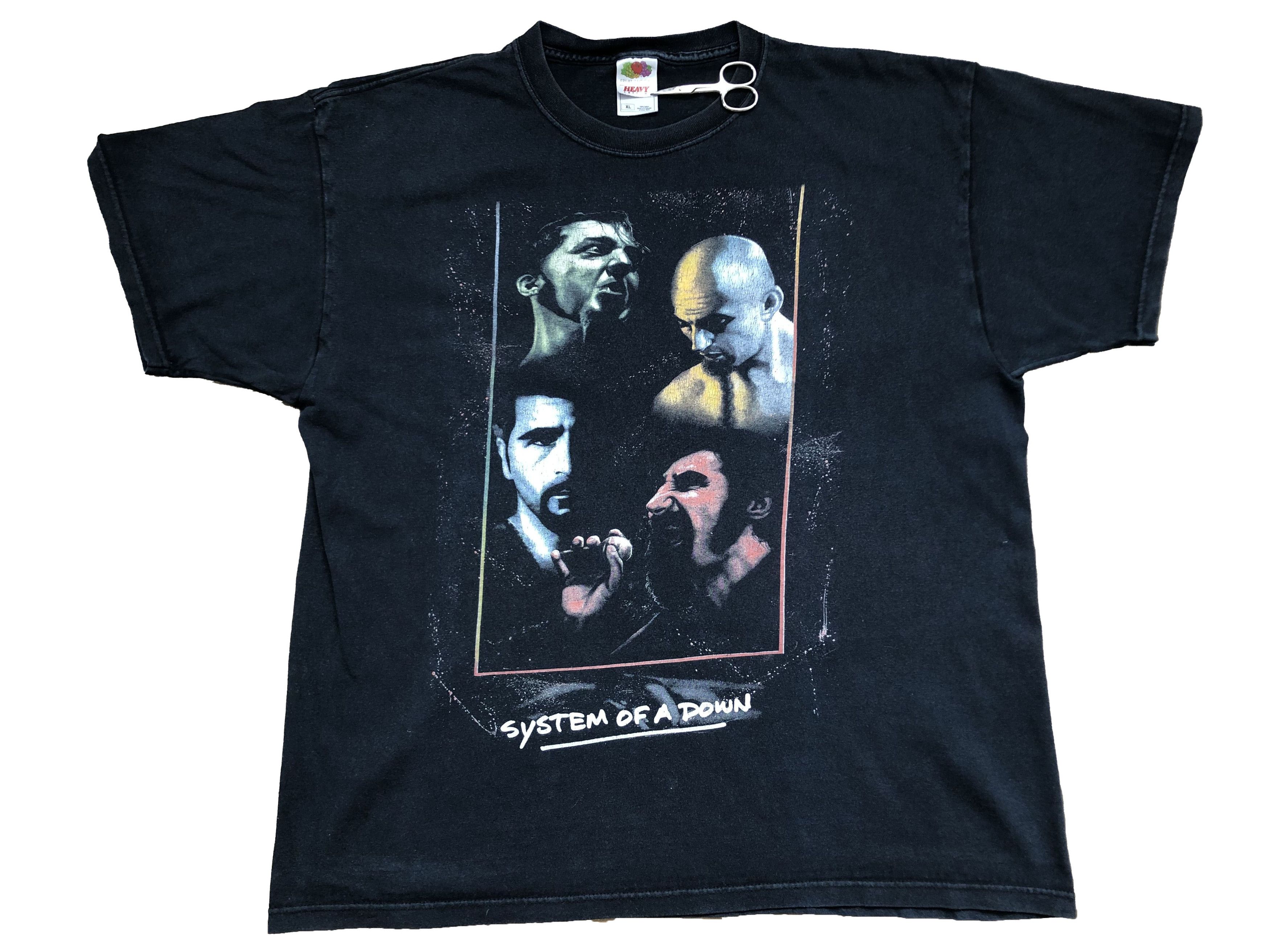 Band Tees × Vintage Vintage 200's System Of A Dowm SOAD Band Tee | Grailed