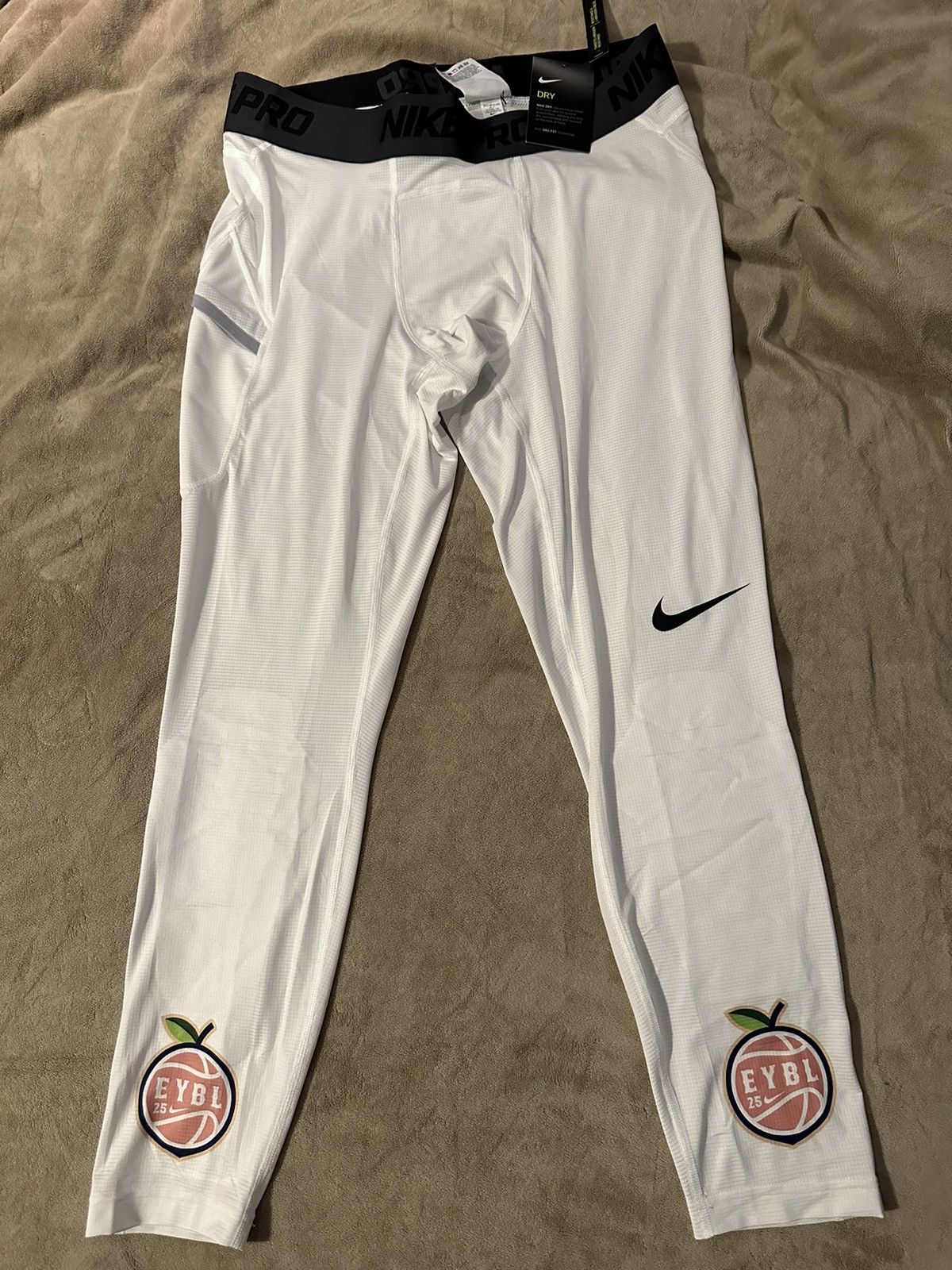 Nike Nike EYBL Peach Jam Compression 3/4 pants size XLT | Grailed