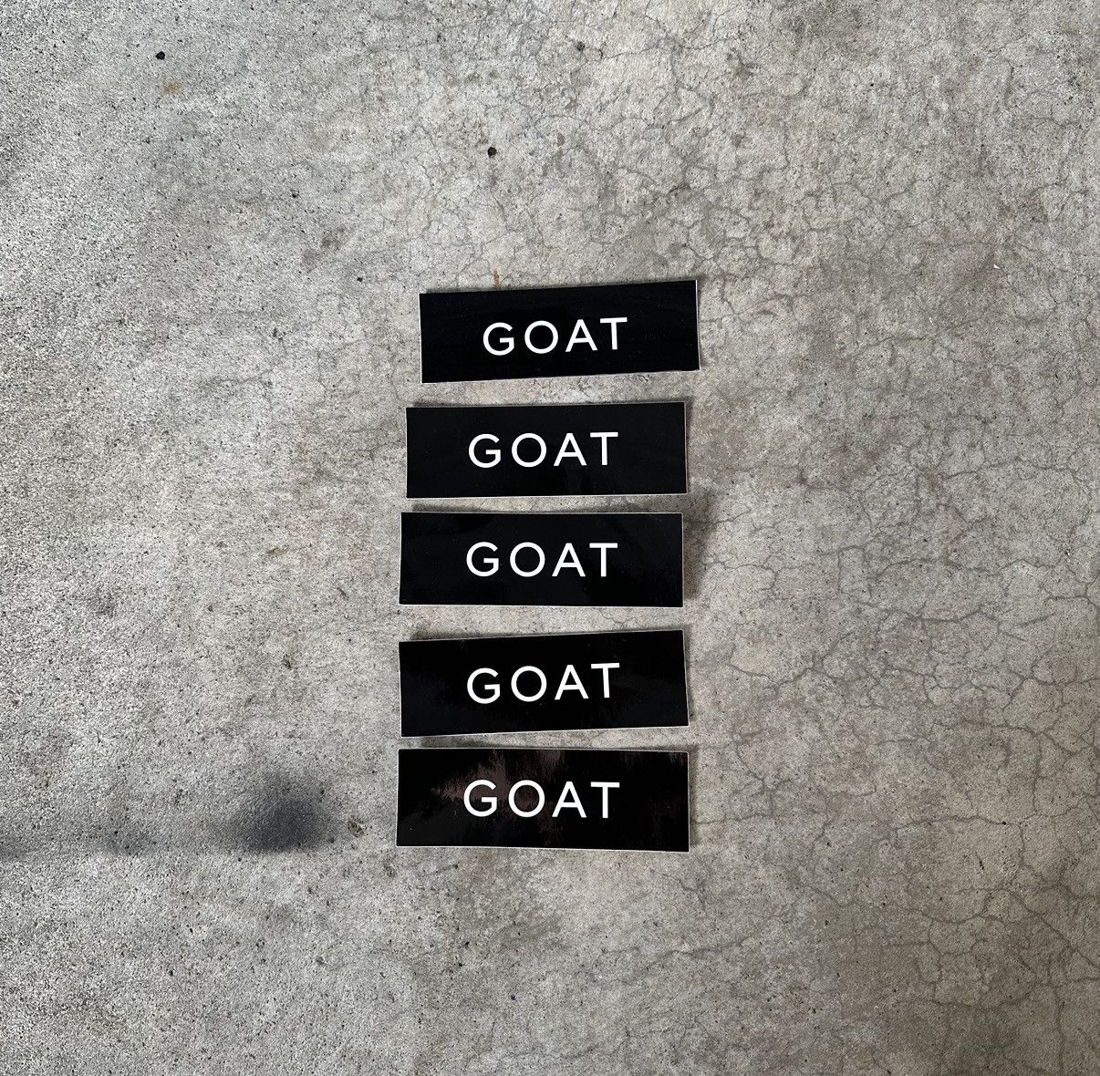 Streetwear × Supreme × Vintage GOAT sticker pack | Grailed