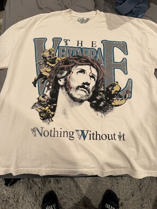 Vertabrae Vertebrae jesus nothing without it shirt | Grailed