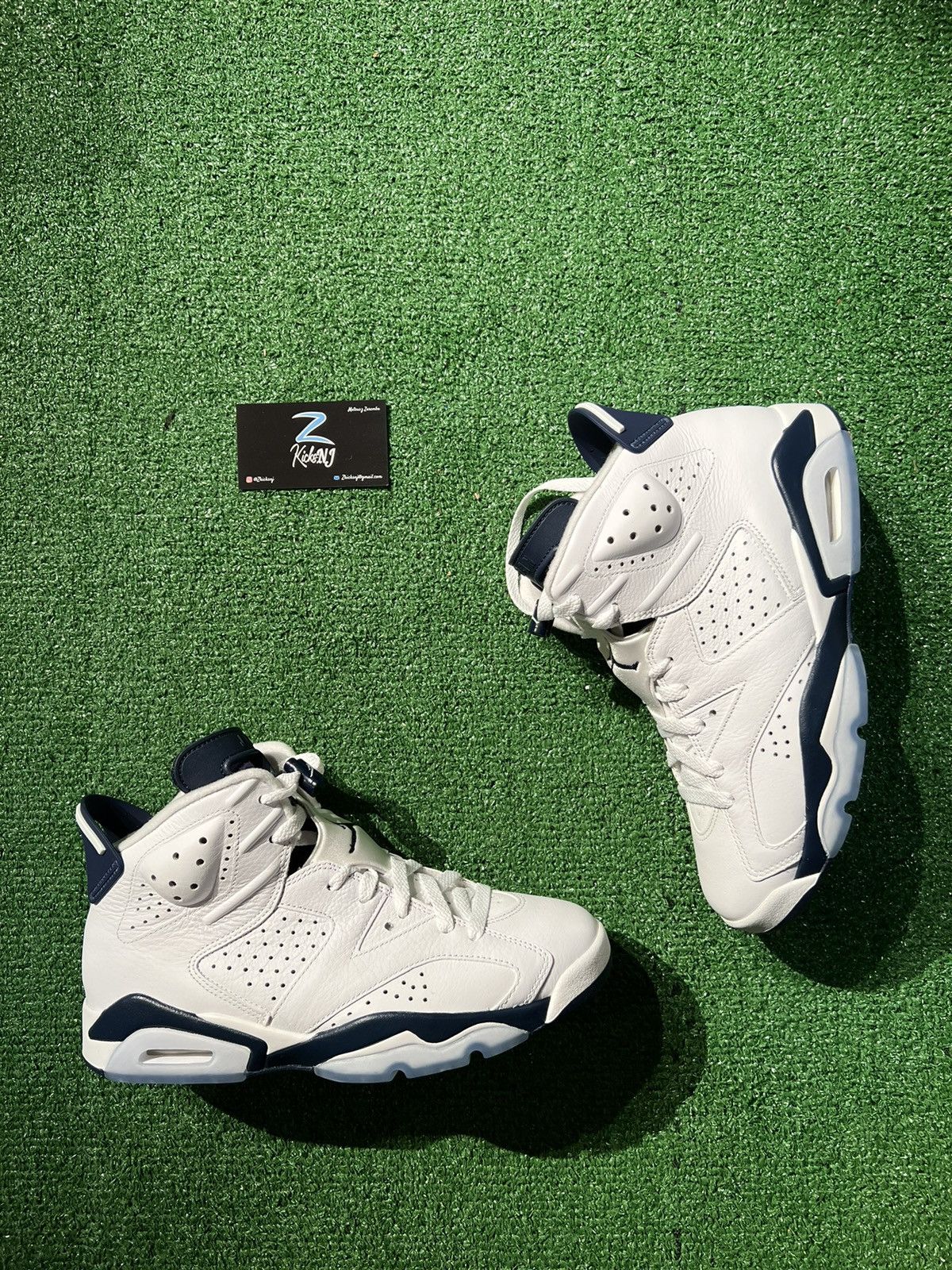 Nike Nike Jordan 6 navy blue new | Grailed