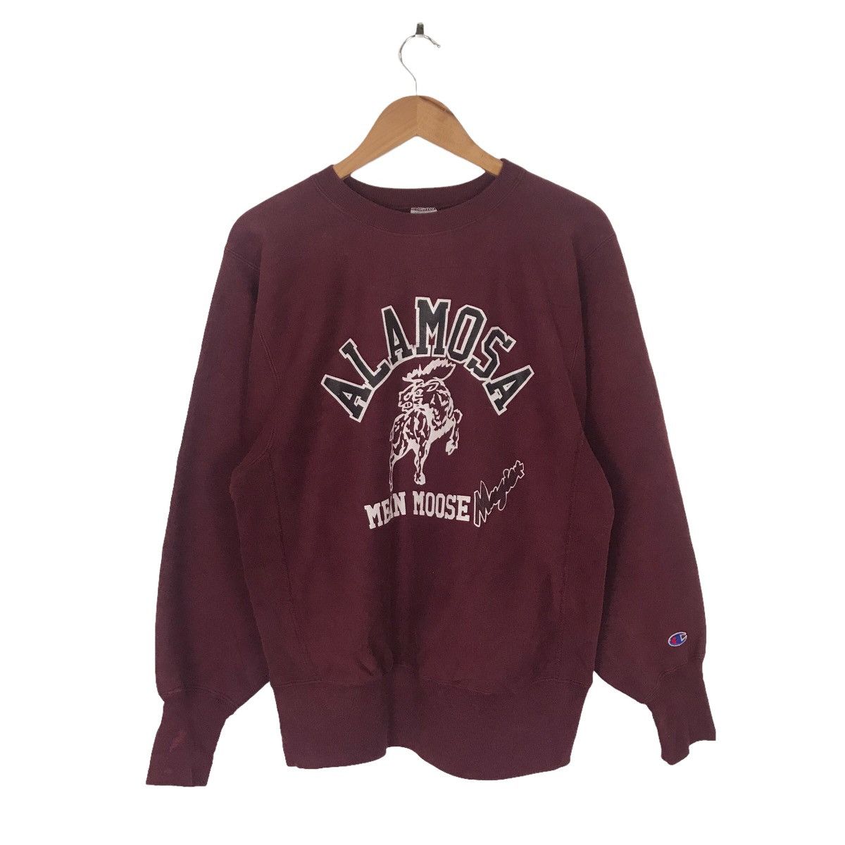 Champion × Vintage Vintage Champion Reverse Weave Alamosa Mean moose ...