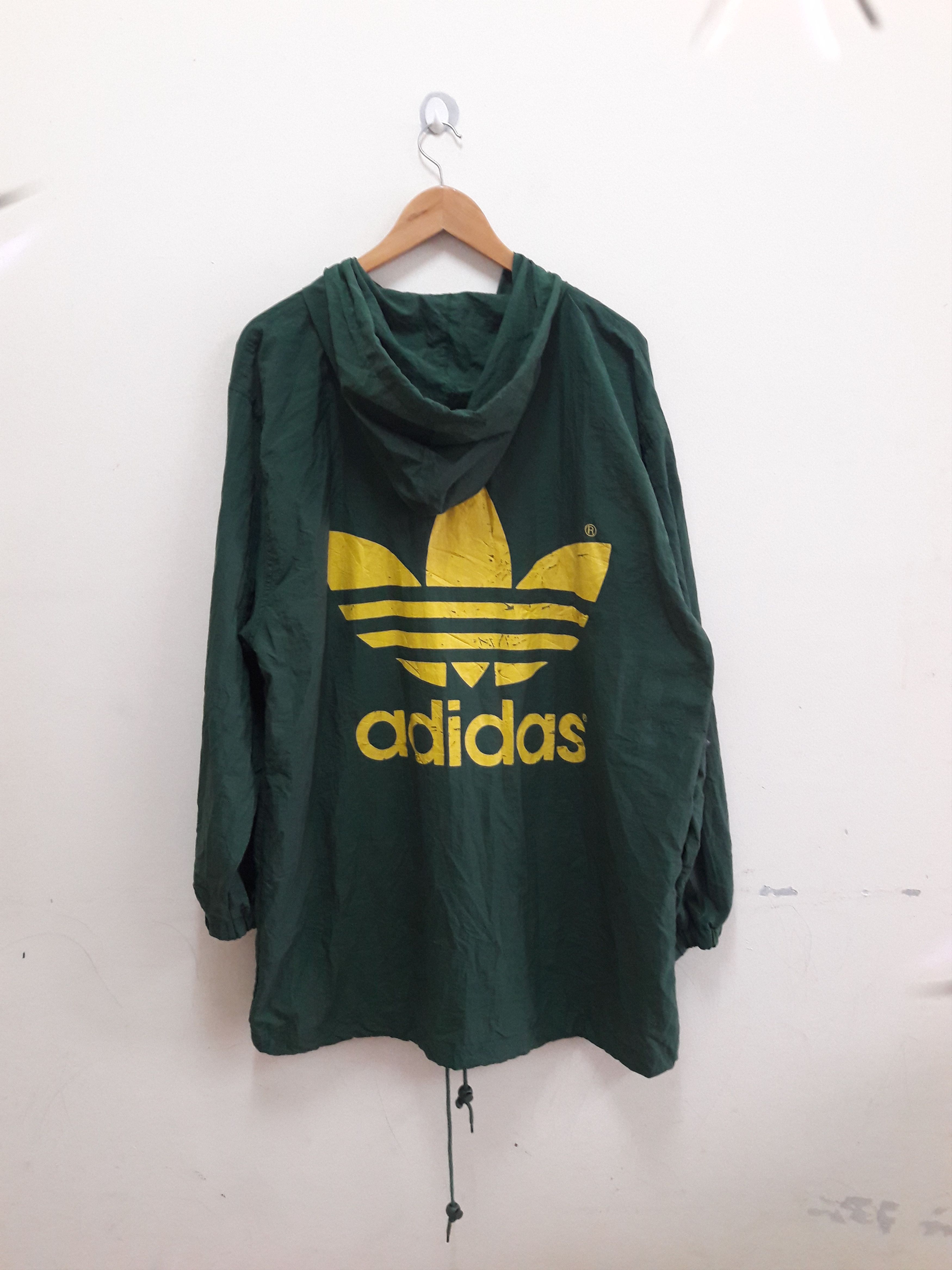 Adidas × Vintage Vintage Adidas Big Logo Hoodies Long Adidas × Vintage Vintage Adidas Big Logo Hoodies Long