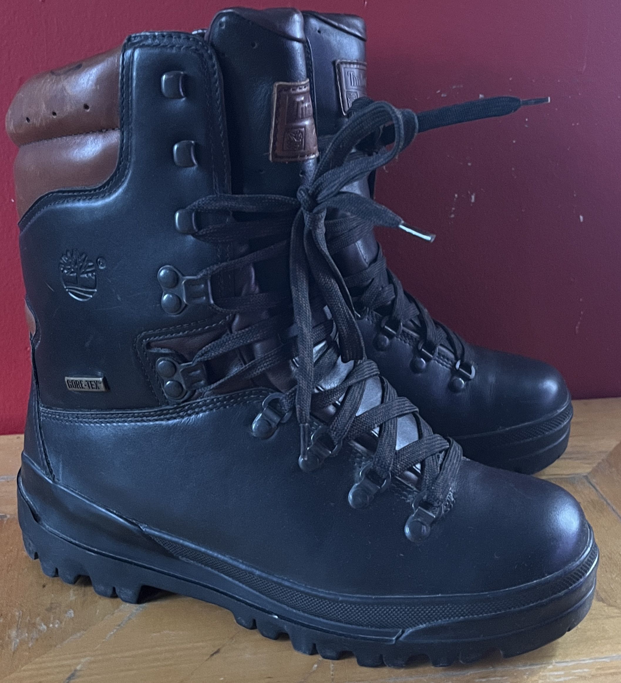 Timberland World Super Hiker Goretex 68040 Men’s Leather Boots Vintage ...